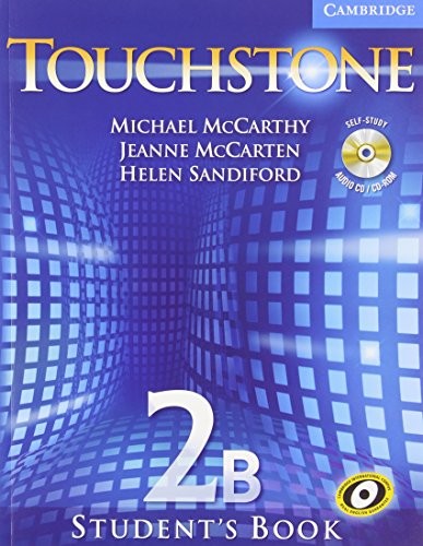 TOUCHSTONE LEVEL 2 STUDENT'S BOOK WITH AUDIO /-ROM B By Michael J. Mccarthy | eBay