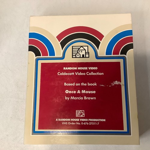 Vintage Random House Once Upon A Mouse VHS | eBay