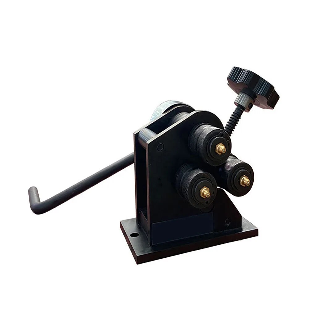 Manual Gear Drive Bending Machine Plate Steel Metal Ring Roller Bender ...
