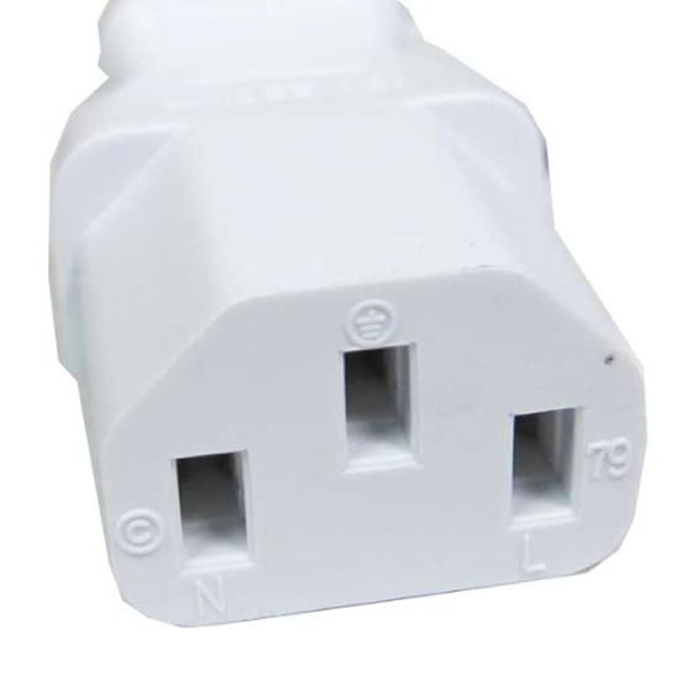 Power Extension Cable IEC Male to Female Kettle Lead C14/C13 0.5m/1m/2m ...