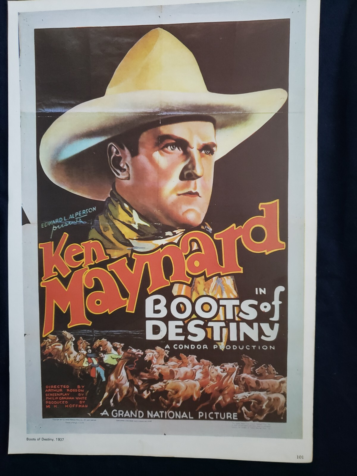 "Boots of Destiny"" Maynard "Drums" Massey "Dark Journey" Leigh Movie ...