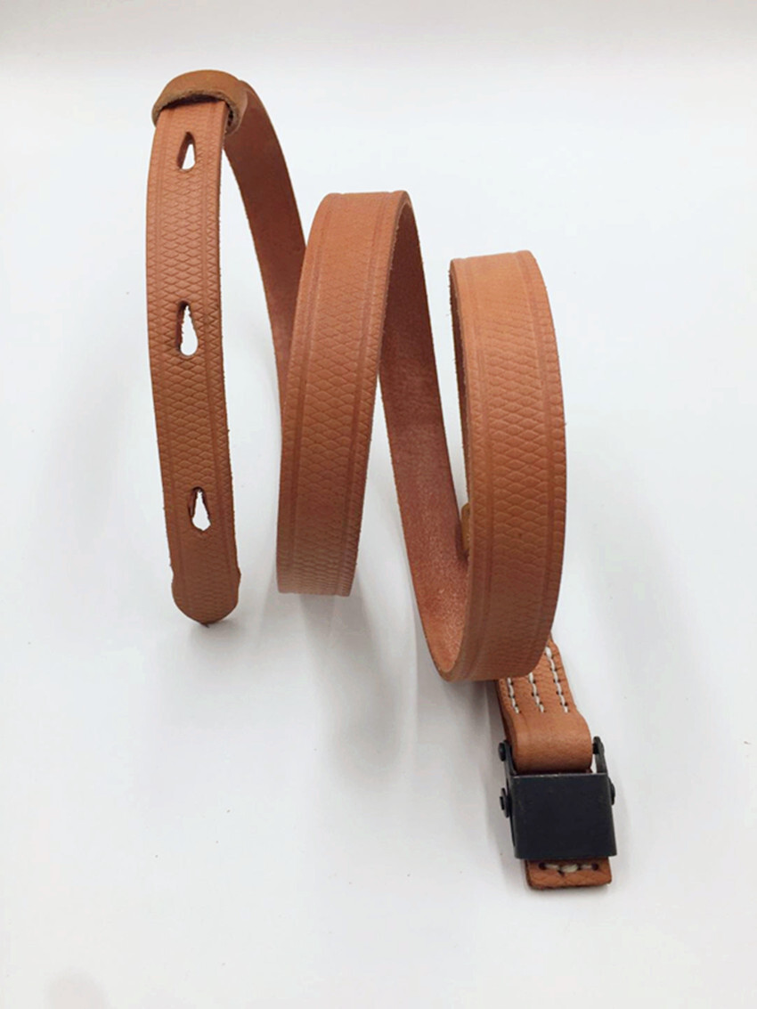 WW2 GERMAN ARMY MP40 MP38 MACHINE GUN LEATHER SLING STRAP BROWN | eBay