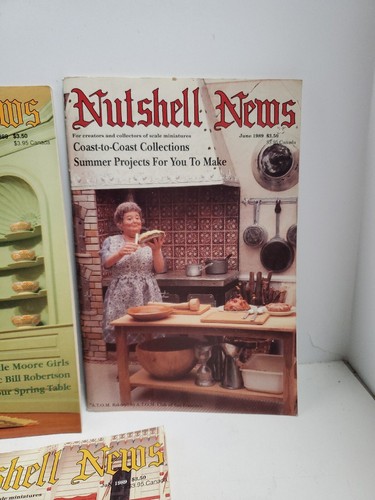 Lot of 5 Nutshell News Magazines 1989 Feb,May,June,July,Sept | eBay
