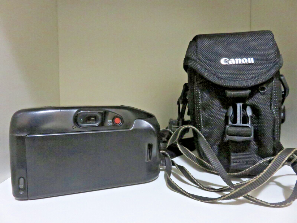 Canon Sure Shot Zoom-S SAF 35mm Film Photo Camera w/ Case Works/Needs ...