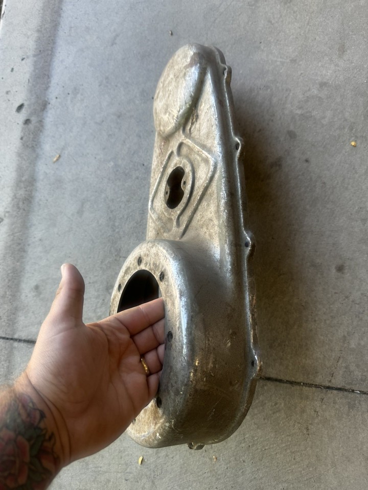 Harley Davidson Knucklehead Primary Cover Genuine Outter Original Oem ...