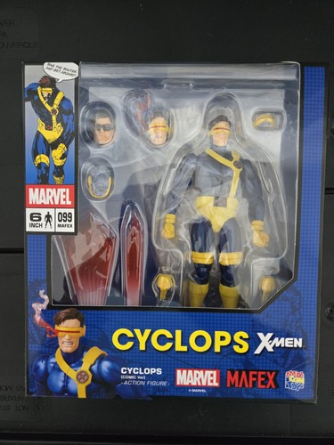 Medicom Mafex Marvel X-Men Cyclops Action Figure No. 099 Comic Version ...