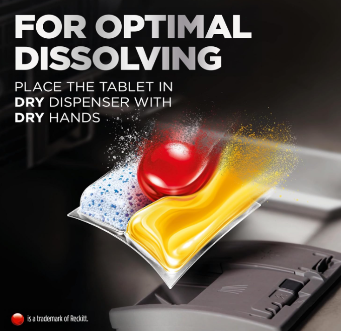 Finish Dishwasher Tablet, Ultimate Infinity Shine, 100 Tablets, Lemon ...