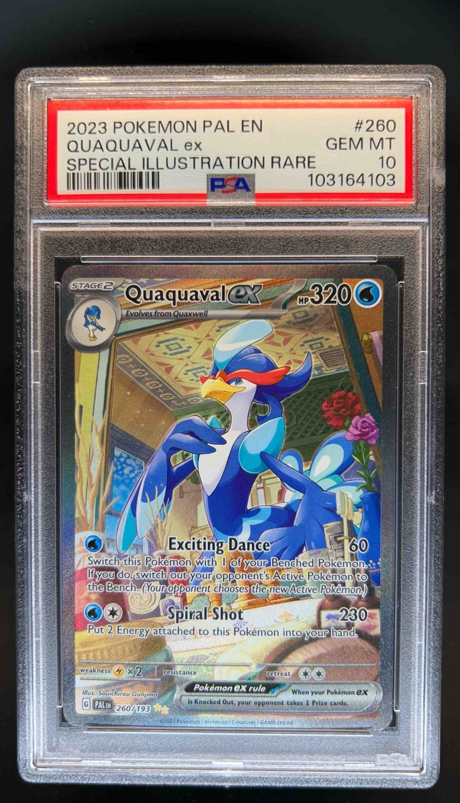 Quaquaval ex 2023 Scarlet & Violet: Paldea Evolved #260/193 Special ...