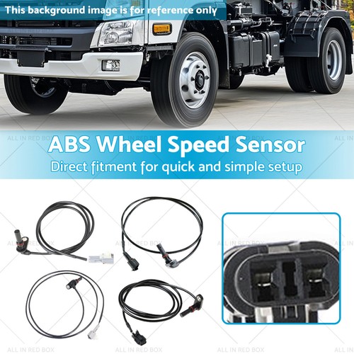 4x Front Rear LH RH ABS Wheel Speed Sensor Suitable For Mitsubishi Fuso ...