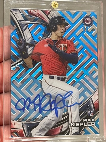 2016 Topps Tek Max Kepler Rookie Autograph 18/20 Auto | eBay