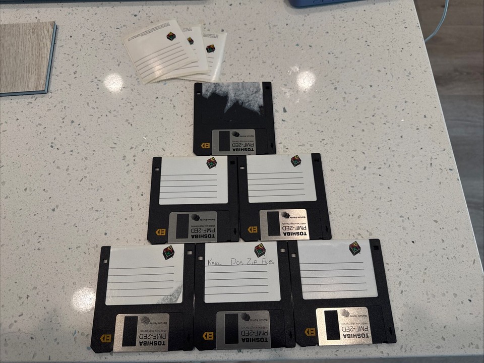 NeXT ED Floppy Disks & NeXT Stickers | Toshiba PMF-2ED | eBay