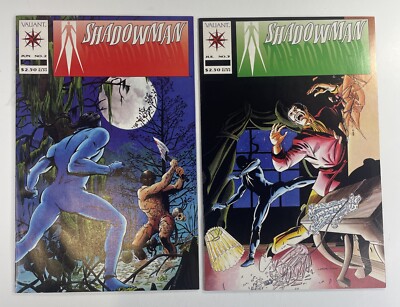 SHADOWMAN #2, #3, PRE-UNITY VALIANT, JACK BONIFACE, JIM SHOOTER NM ...