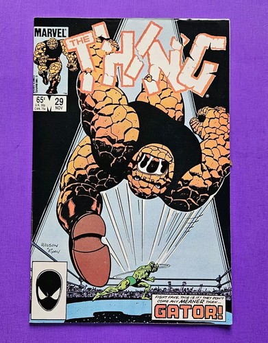 THE THING #29 Comic Book Marvel 1985 FN/VF 7.0 Vintage FANTASTIC FOUR ...