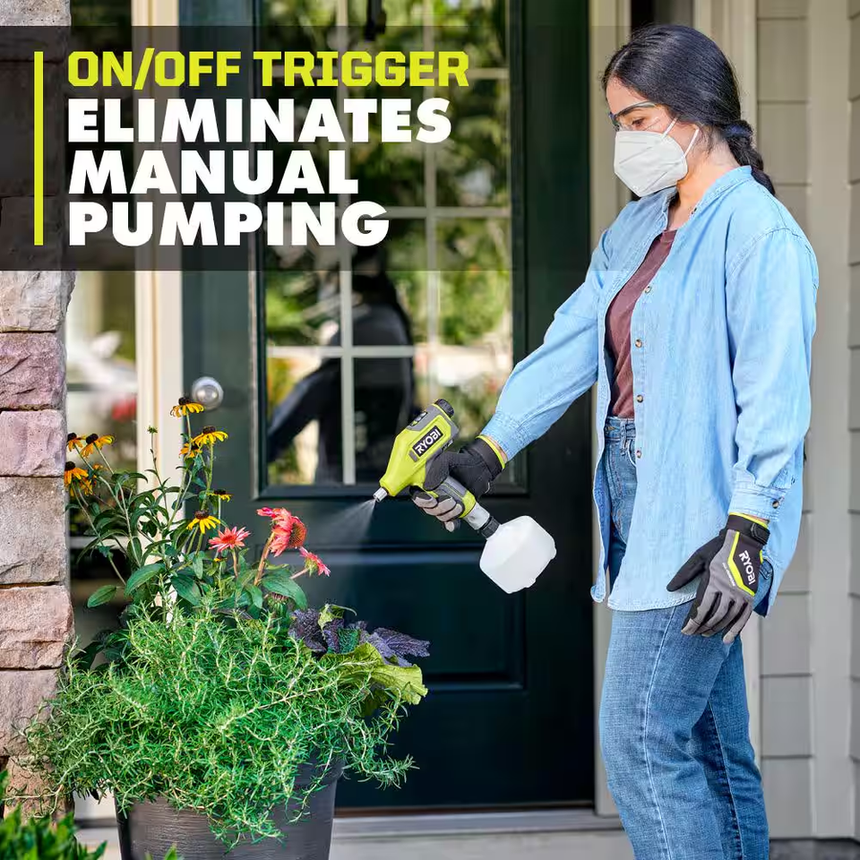 USB Lithium Cordless Compact Sprayer with 2.0 Ah Battery and Charging ...