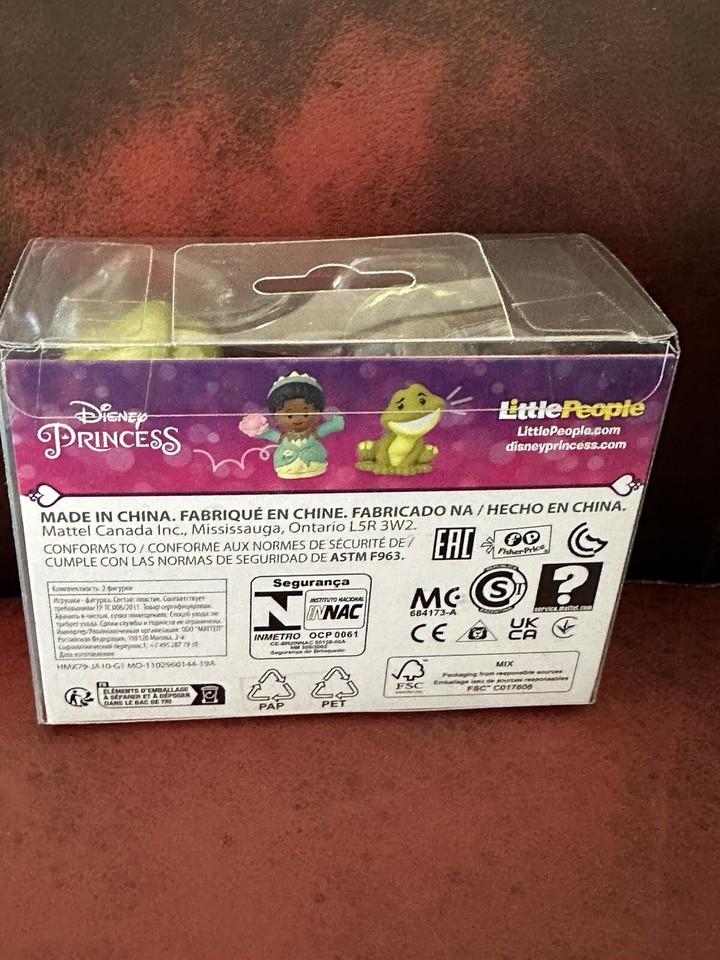 Fisher Price Little People Disney Princess & Sidekick Friend Tiana ...
