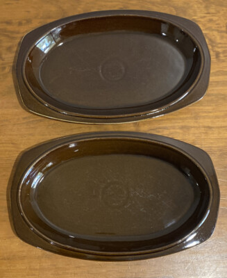 2 Temuka Pottery Stoneware Steak Plates “Tekapo” Made In New Zealand ...