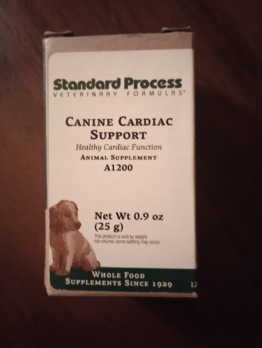 Standard Process Canine Cardiac Support Dog Heart Health Supplement .9 ...