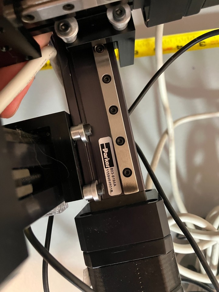 Parker 803-9194A XYZ Linear Rail System, LV171-02-10 Stepper Motors ...
