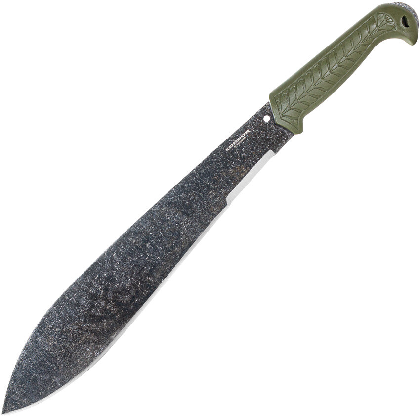 Condor Terrachete Machete Army Green 1075HC Fixed Blade Machete ...