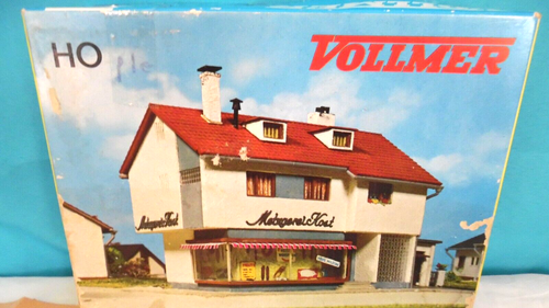 Vollmer #3722 Metzgerei Butcher Shop Building Kit, Ho Scale Vintage | eBay