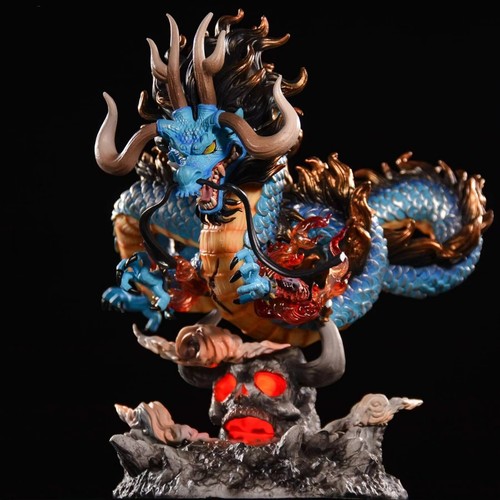 Anime One Piece Figure Kaido Dragon Lighted PVC Action Figure Model ...