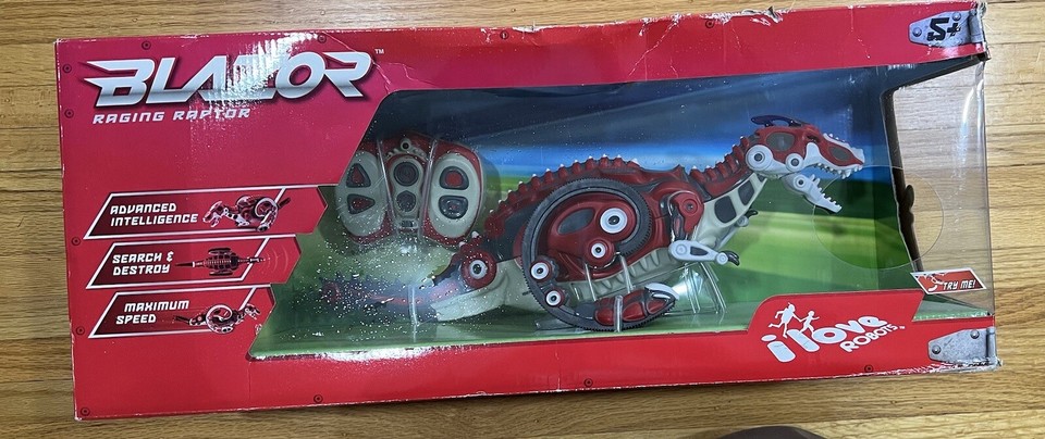 Bossa Nova Robotics BLAZOR Raging Raptor Dinosaur | eBay