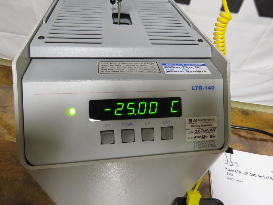 Kaye LTR-140 Dry Block Thermocouple Sensor Calibrator -25C-140C 2024 ...