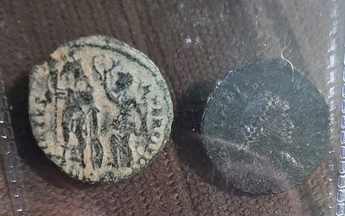 "Three coins" 2 Arcadius follis 395-401 AD,. and 1 ancient roman nummis icg slab | eBay