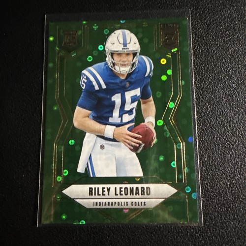 2025 Panini Donruss Elite - Rookies Riley Leonard #170 Green Disco (RC ...