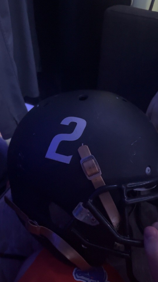 Boise State Broncos Game Used Helmet MAACO Bowl Las Vegas | eBay