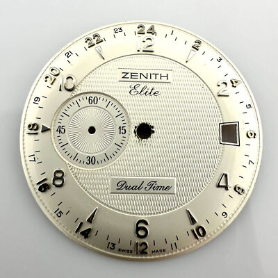 Authentic Zenith Dial - Elite Dual Time - 32.2 mm | eBay Australia