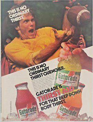 Gatorade Advertisement Ad