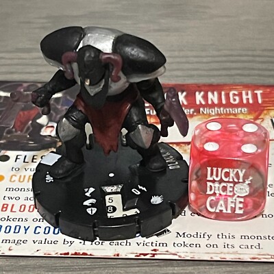 Horrorclix Nightmares 005 Black Knight Common | eBay