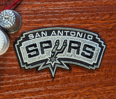 San Antonio Spurs Patch NBA Basketball Embroidered Iron On 1.5x3" | eBay
