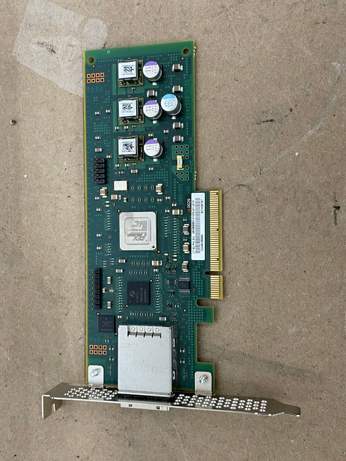 IBM CA45W5690 45W1566-S10 DS8700 PCIe CEC 1-Port RAID Card for sale ...
