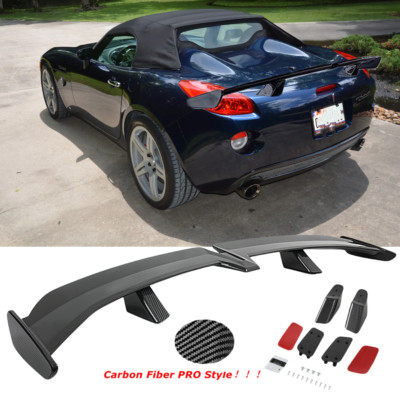 For Pontiac Solstice 2006-2009 PRO Style Carbon Fiber Trunk Lid Spoiler ...
