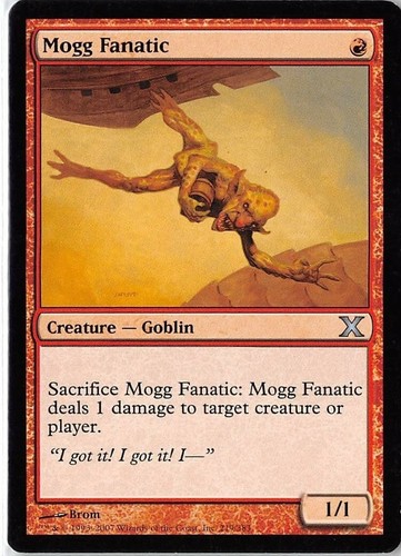 Mogg Fanatic *Uncommon* Magic MtG x1 Tenth 10th Edition SP | eBay