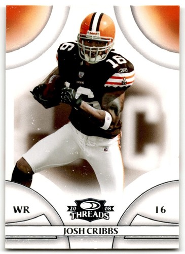 2008 Donruss Threads Josh Cribbs Cleveland Browns #135 | eBay