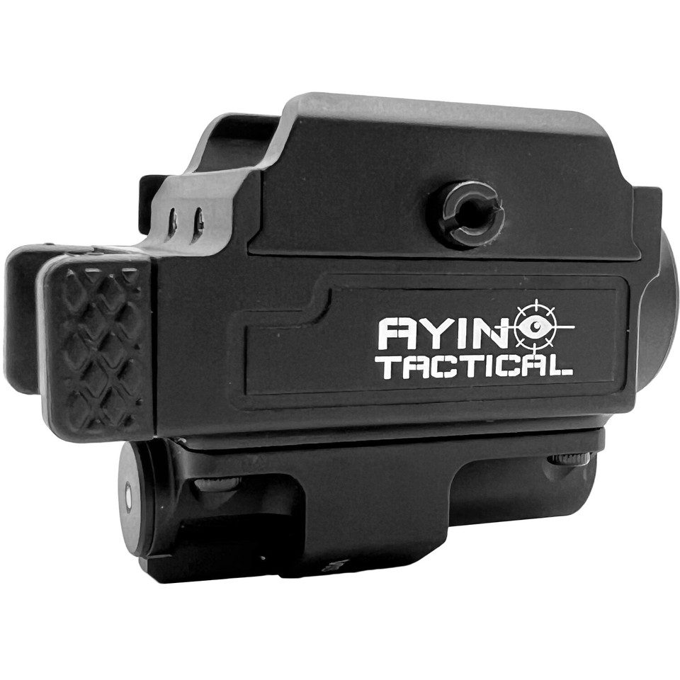 800 Lumen LED Gun Light, Rechargeable, Quick Detach Mount, Ayin Pistol ...
