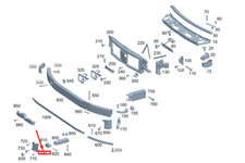 MERCEDES-BENZ C W206 LEFT CROSSMEMBER BRACING A2066202701 for sale ...