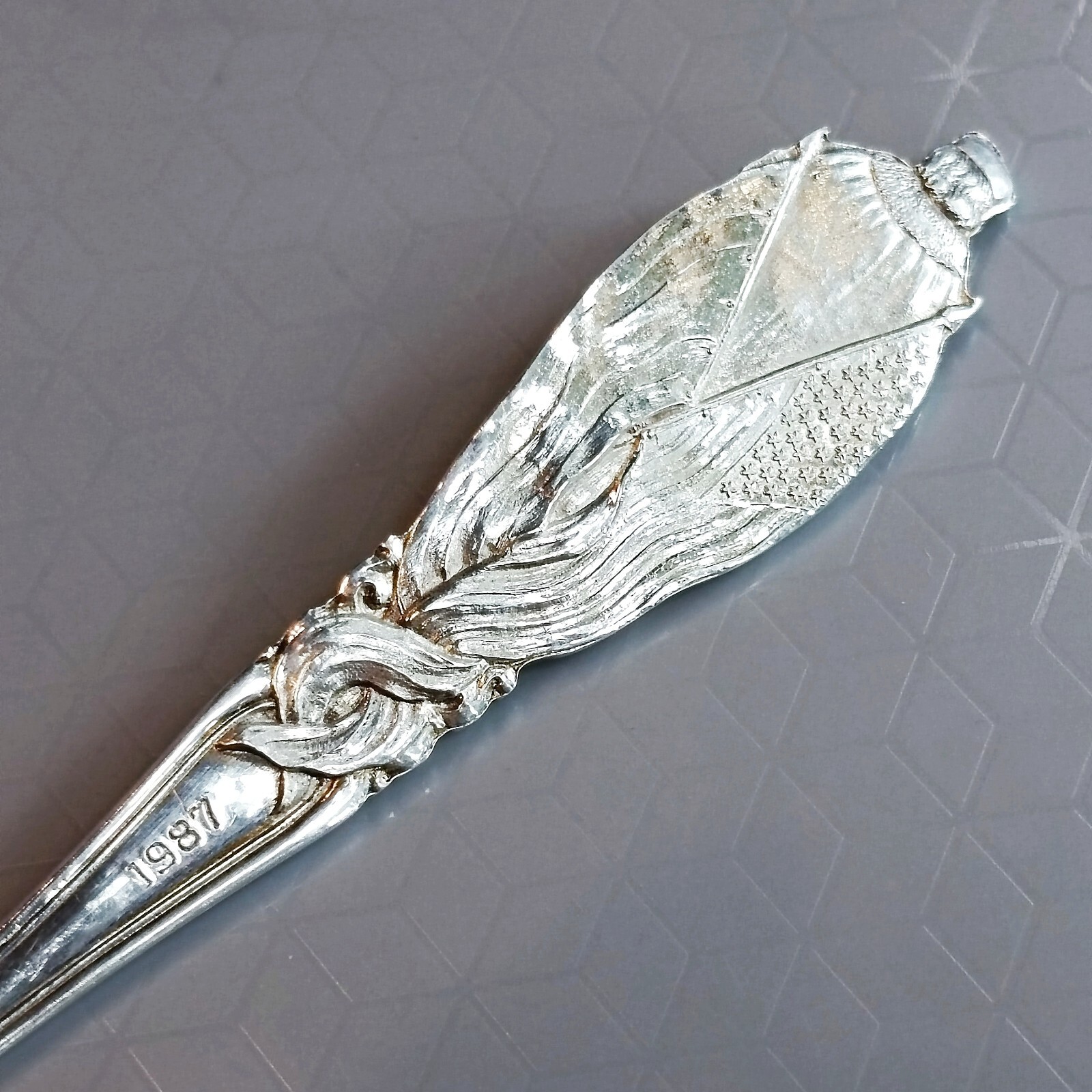 Tiffany & Co 1983 Columbia Expo 925 Spoon With Christopher Columbus ...