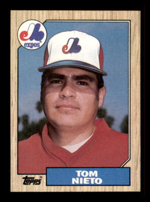 1987 Baseball Topps Tom Nieto Montreal Expos #416 1 | eBay