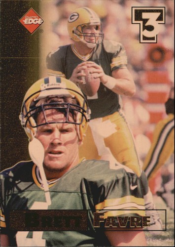1998 Collector's Edge First Place Triple Threat Football Card #35 Brett ...