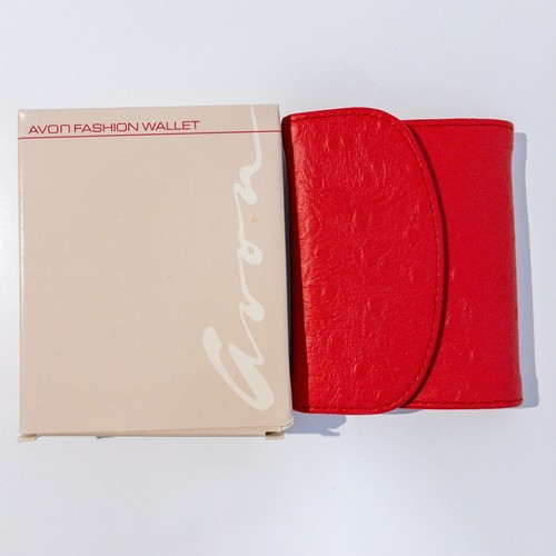 Avon Vintage Red Wallet 1987 NOS Women’s Retro | eBay