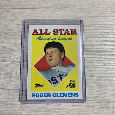 1988 Topps - All Star Collector's Edition #394 Roger Clemens | eBay