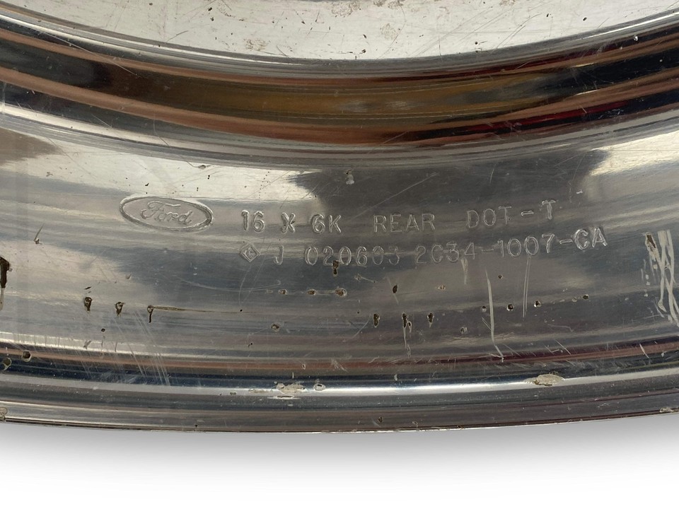 "1999-2004 Ford F350 Dually DRW 16"" Aluminum Wheel 16X6 Rear Rim ...