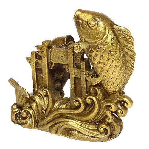 Feng Shui Goods Koi Copper Longmen Flying Carp Warding off evil spirits ...