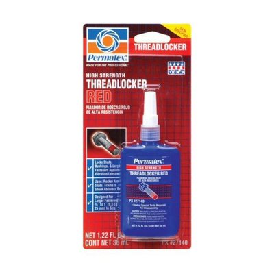 Permatex 27140 Red High Strength Threadlocker 36M Bottle-Loctite | eBay