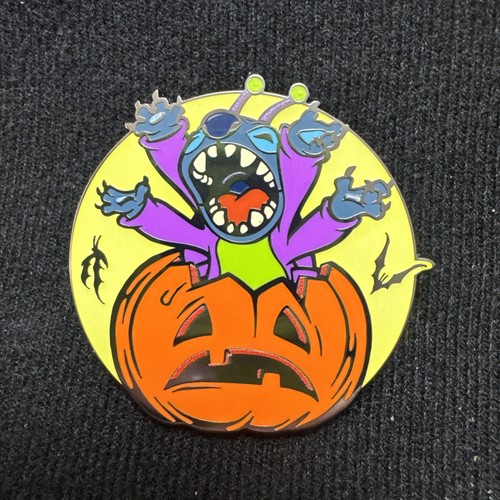 2024 Disney Parks Happy Halloween Stitch Alien Costume in Jack O ...