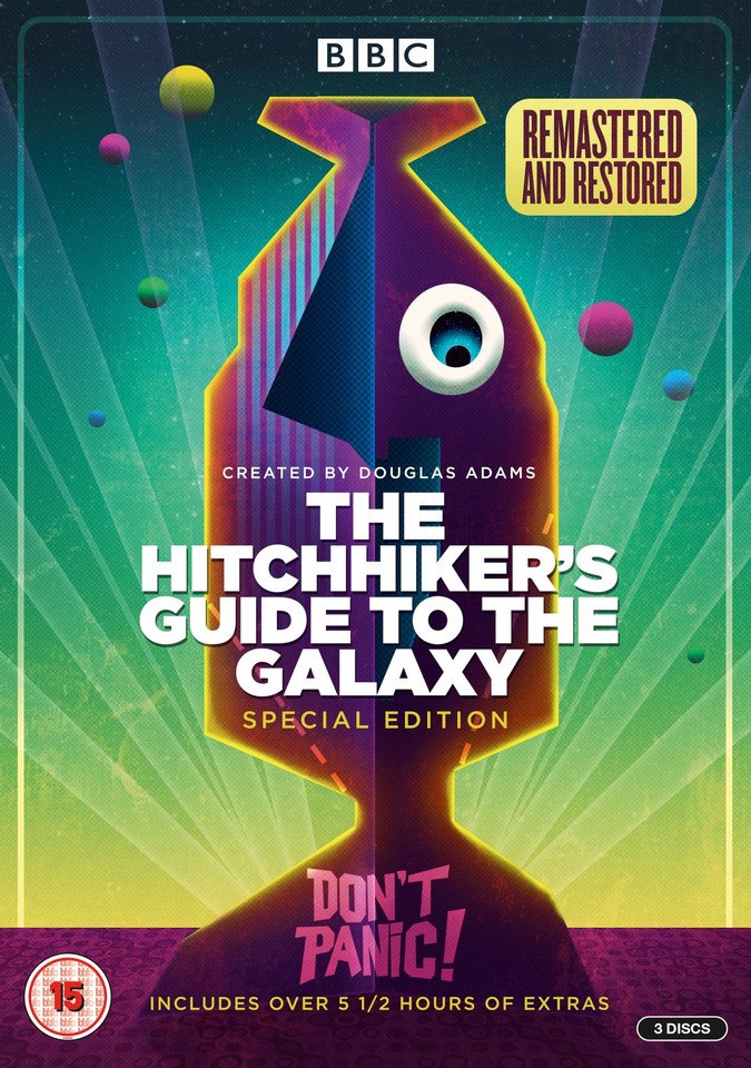 The Hitchhiker's Guide to the Galaxy: The Complete Series (DVD) Martin ...